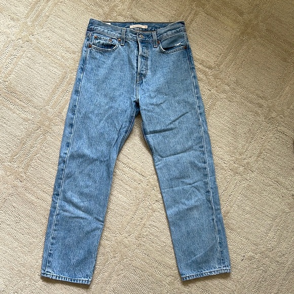 Levi's | Jeans | Levis Wedige Straight Jeans Luxor Lanes Size 26 | Poshmark